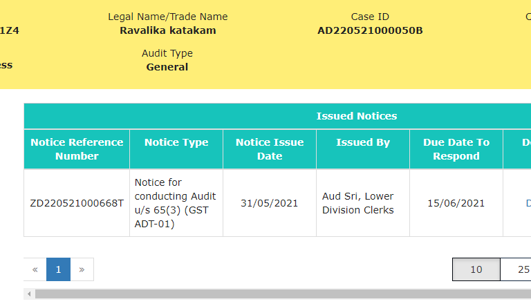 DRC 01 in GST: Notice for Tax DemandsWords Guru